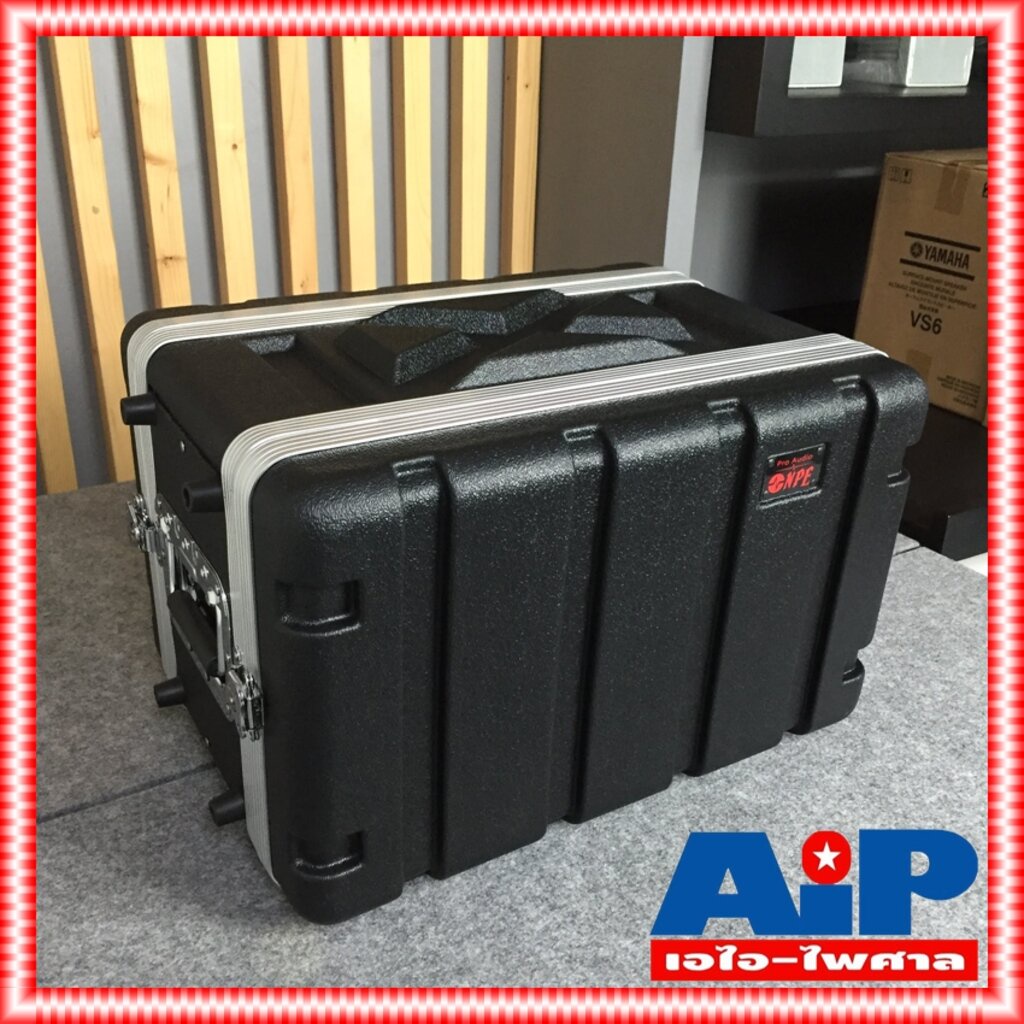 กล่องrack NPE RACK ABS 6US ลึก9นิ้ว ตู้RACK กล่องใส่อุปกรณ์เครื่องเสียง ...