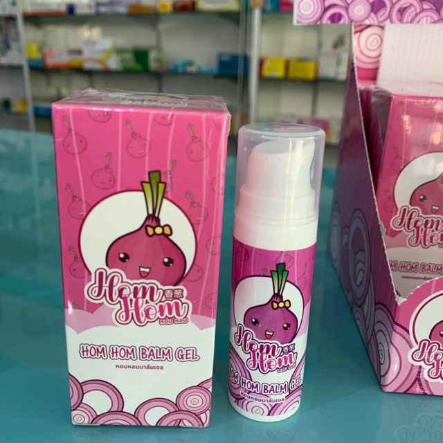 หอมหอมบาล์มเจล ( HOM HOM BALM GEL)แก้หวัด | Shopee Thailand