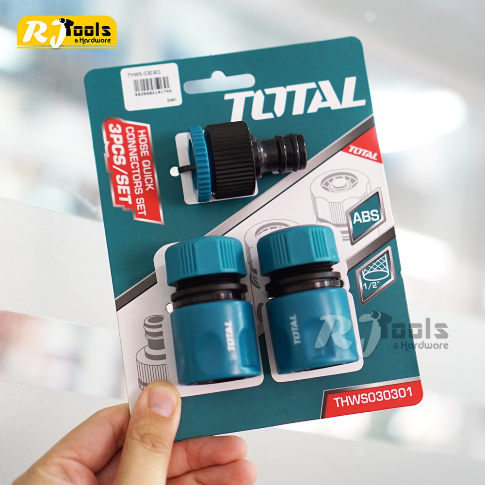 ชุดข้อต่อสายยาง 3 ชิ้น 1/2 นิ้ว ABS ยี่ห้อ TOTAL รุ่น THWS030301 ...
