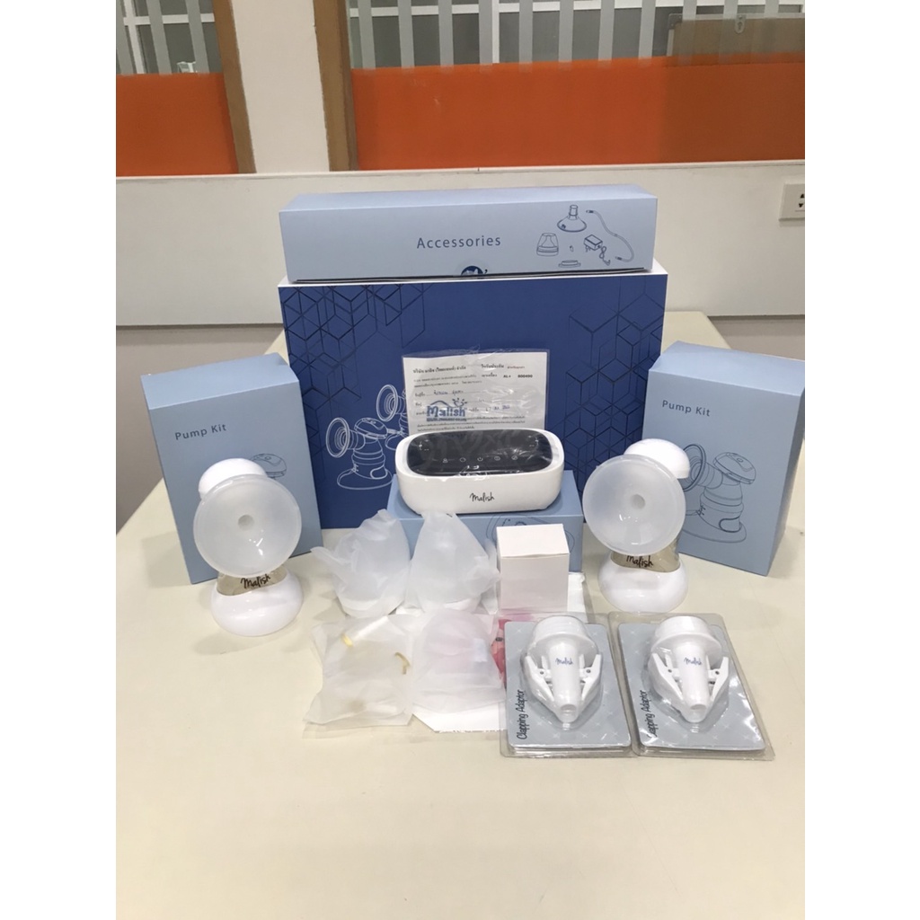 เครื่องปั้มนมมาลิชออลนิวMalish All new Plus พร้อมของแถม | Shopee Thailand
