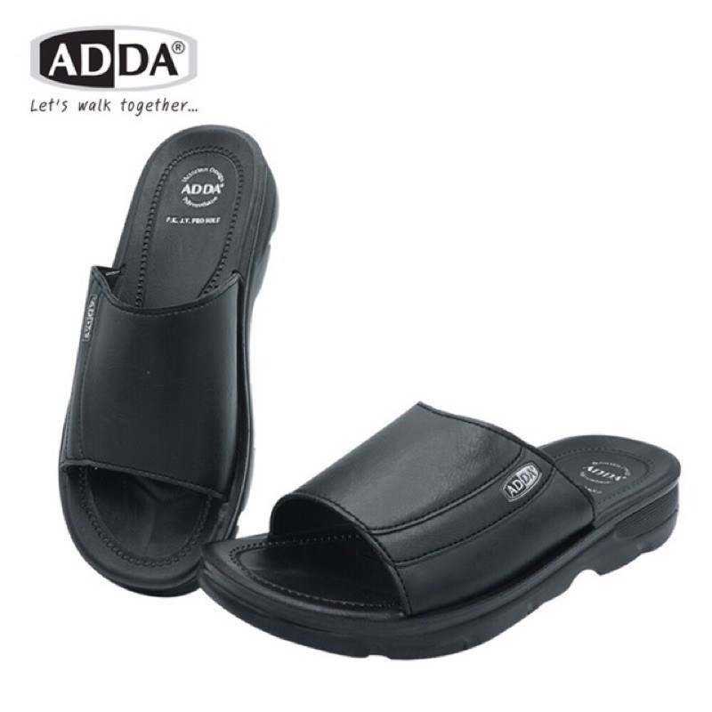 ADDA 7C01 สีดำ ไซส์ 39-45 | Shopee Thailand