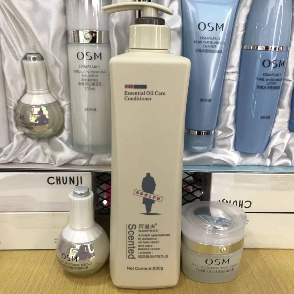 แชมพู#Adolph Shampoo Conditioner Body Wash 800g500g Anti-dandruff ...