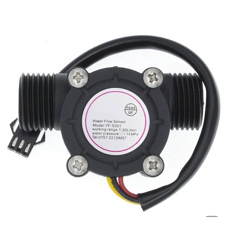 12V Water Flow Sensor DC 5-18V Flowmeter Hall Flow Sensor Control Flow ...