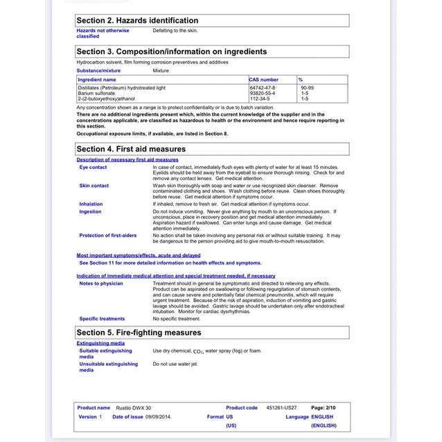 น้ำมันป้องกันสนิม Castrol Rustilo DWX 30 | Shopee Thailand