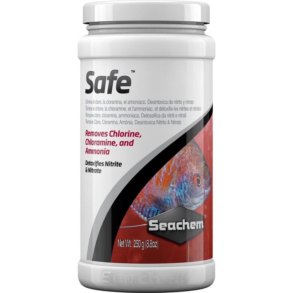 Seachem Safe™ 50g, 250g - เม็ดขจัดคลอรีนคลอรามีนและแอมโมเนียล้างพิษไน ...