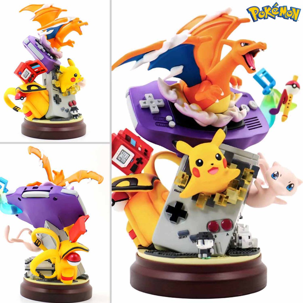 Figure ฟิกเกอร์ Pokemon โปเกมอน Charizard ลิซาร์ดอน Pikachu พิกะจู Mew ...