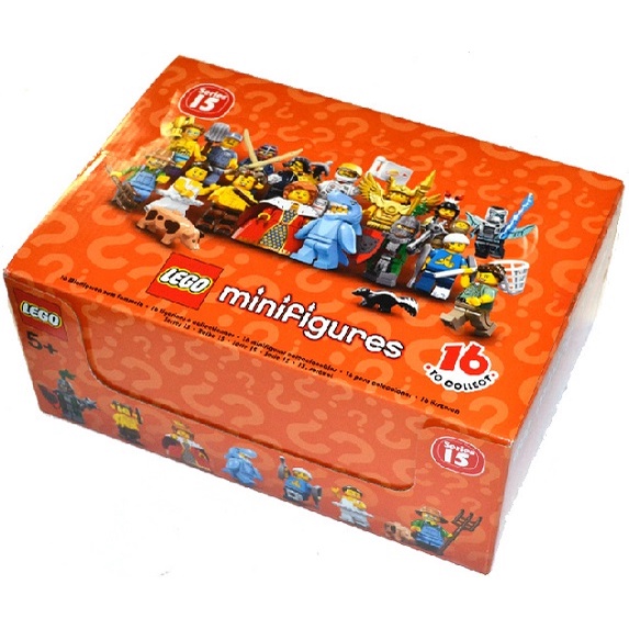[RARE] LEGO MINI FIGURE SERIES 15 ครบชุด 16 แบบ ซองสีส้ม ปี 2016 ของ ...