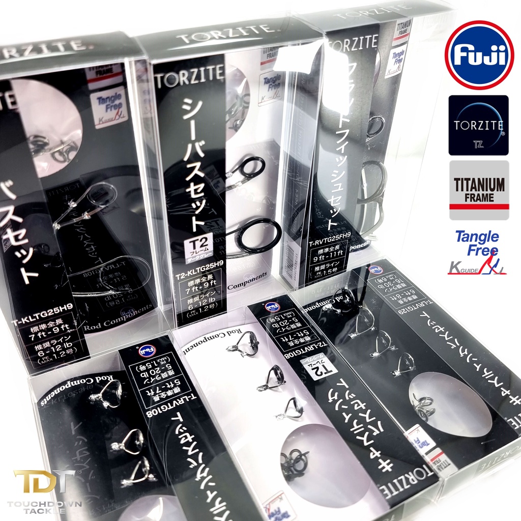 FUJI TITANIUM TORZITE GUIDE SET " ไกด์เซต ทั้งเบทและสปิน ของแท้ 100% ...