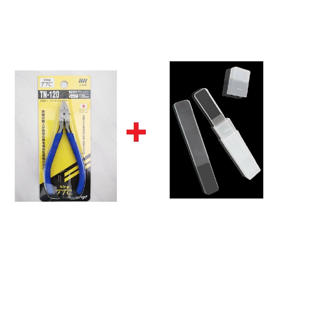 Basic Tools Set B (คีมตัด King TTC TN-120 กับ ตะไบแก้ว) | Shopee Thailand