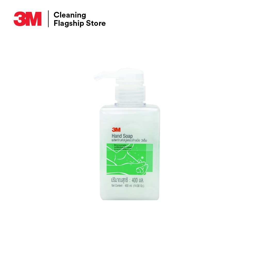 3M Hand Soap, 400Ml. 3เอ็ม น้ำยาสบู่เหลวล้างมือ ขนาด 400ml. | Shopee ...