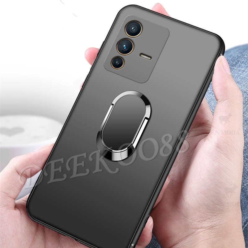 2022 New เคส VIVO V23 5G V23E Casing Skin Feel Simple Color Tpu Silikon ...