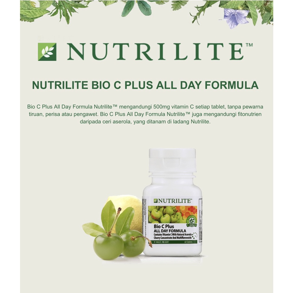 NUTRILITE Bio C Plus All Day Formula ขนาด 60 เม็ด *สินค้าพร้อมส่ง ... NUTRILITE Bio C Plus All Day Formula ขนาด 60 เม็ด *สินค้าพร้อมส่ง ...