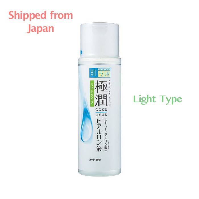 Hada Labo Rohto Gokujyn Hydrating Lotion (Light) 170ml โลชั่นบำรุงผิวม ...