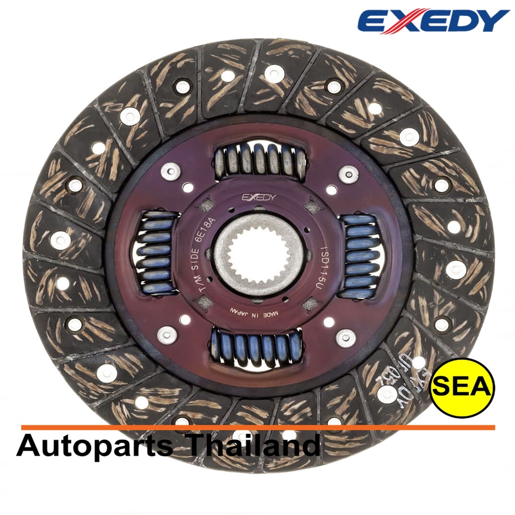 จานคลัทช์ EXEDY สำหรับ ISUZU KBD, FARGO, ELF, FASTER ,RODEO (4ZA1, 4FB1 ...