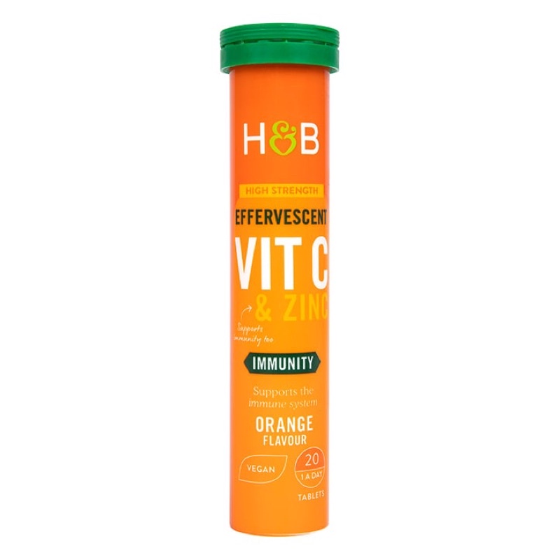 Vitamin C & Zinc orange Effervescent (20 Tablets ) | Shopee Thailand