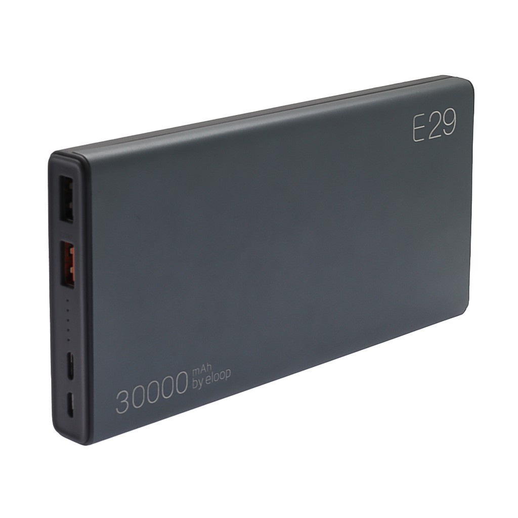 (รับประกัน15เดือน) Eloop E29 แบตสำรอง 30000mAh QC3.0 PD 18W ชาร์จเร็ว Power Bank Fast Quick ...