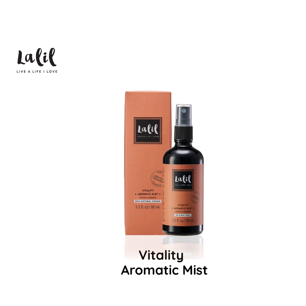 LALIL Vitality Aromatic Mist 95 ml (สเปรย์ปรับอากาศ หอมสดชื่น ตื่นตัว) | Shopee Thailand