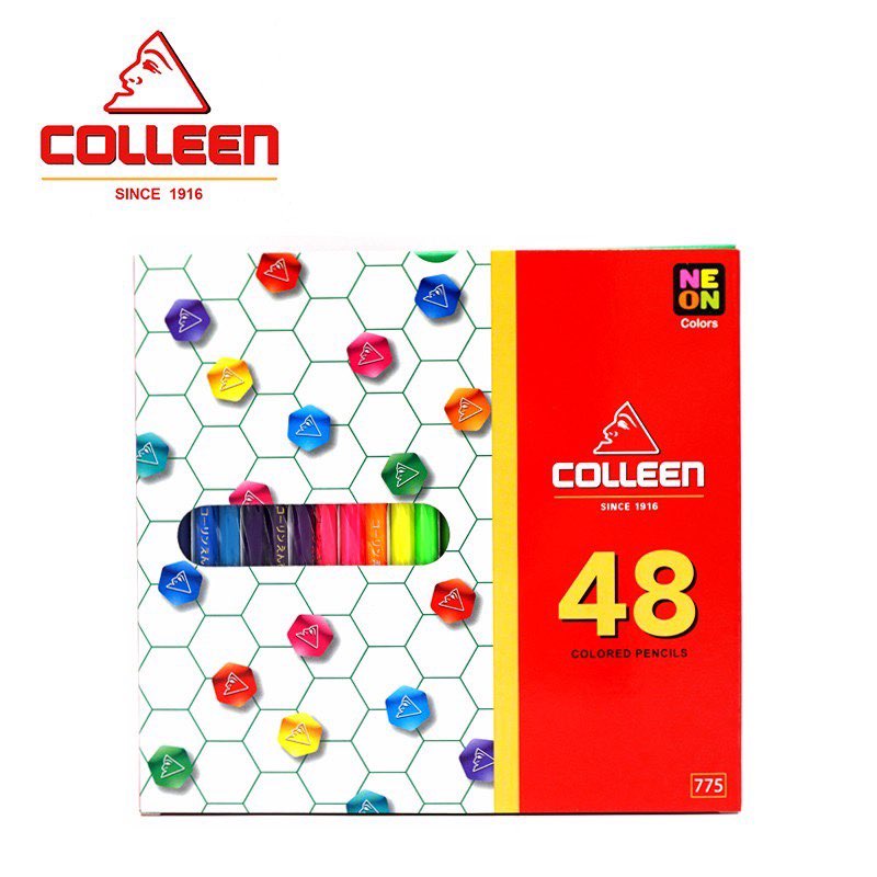 สีคลอลีน สีไม้คอลลีน Colleen หัวเดียว 12/24/36/38/60 สี (775) | Shopee ...
