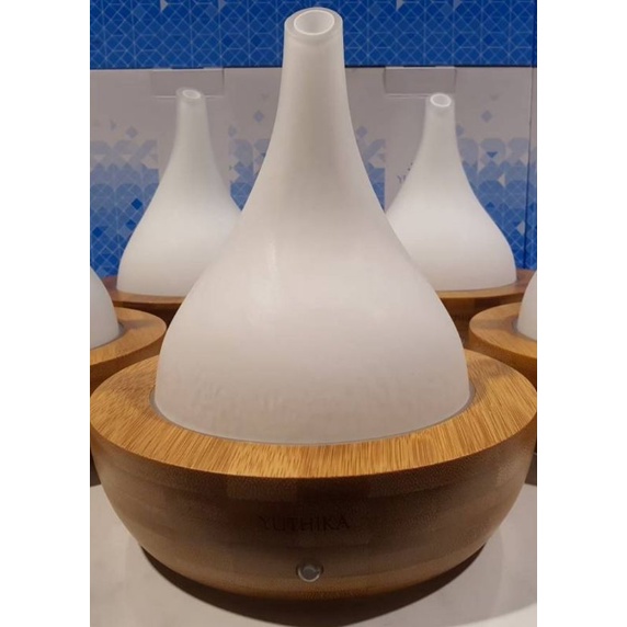 SALE YUTHIKA เครื่องสร้างกลิ่นหอมอโรม่า Aroma JOY Ultrasonic Diffuser พร้อมไฟ LED หลากสี ...