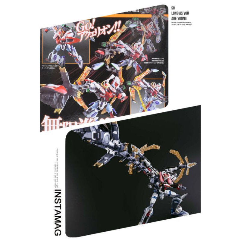 Aquarion & Aquarion Evol Super Robot Chogokin ของแท้ (ขายคู่ครับ ...