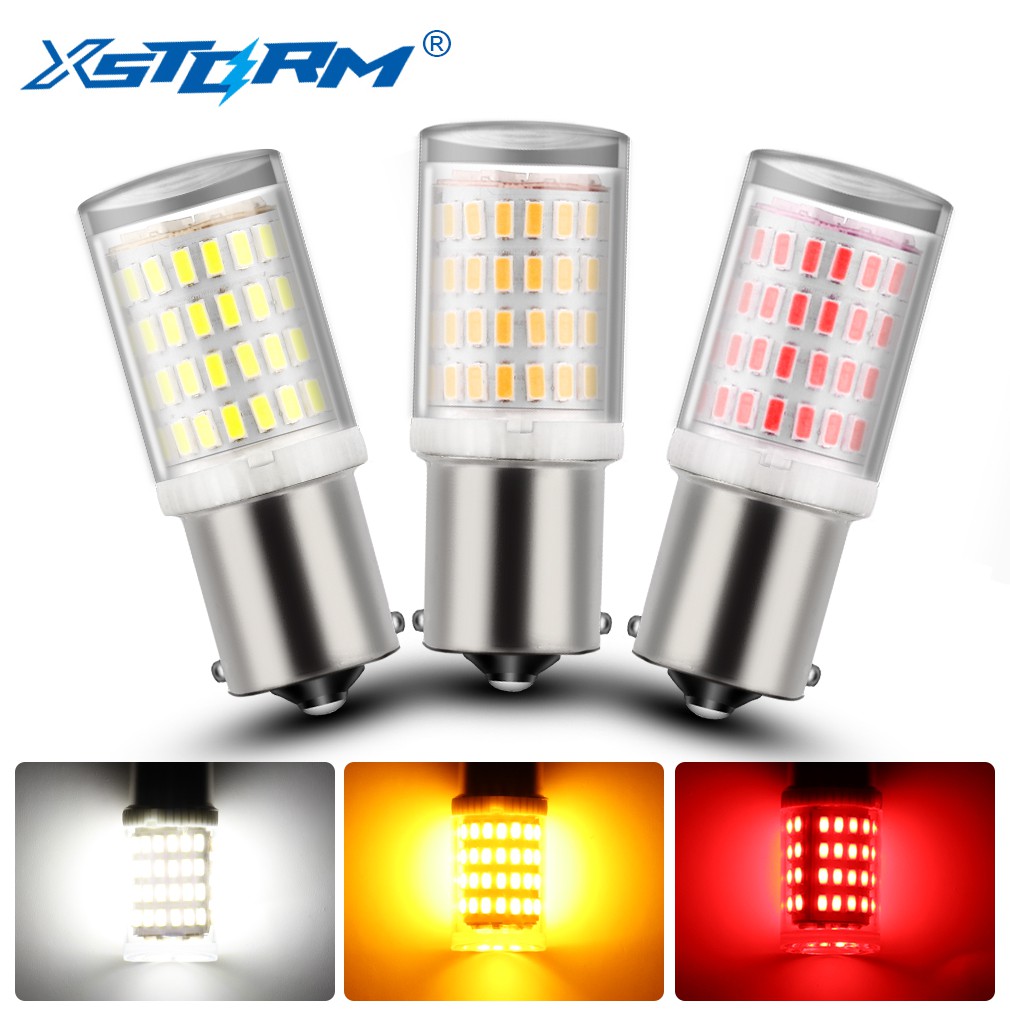 หลอดไฟเลี้ยวรถยนต์ LED DRL 1157 BAY15D P21/5W LED 1156 BA15S P21W R5W R10W S25 สีขาว สีแดง สี ...