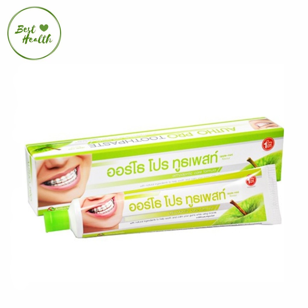 Dr. Phillips Autho Pro Toothpaste Apple-Mint ออร์โธ โปร ทูธเพสท์ 110 ...
