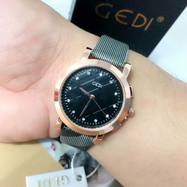 Gedi watch สินค้าแท้100% พร้อมกล่องตรงรุ่น ราคา 650 บาท | Shopee Thailand