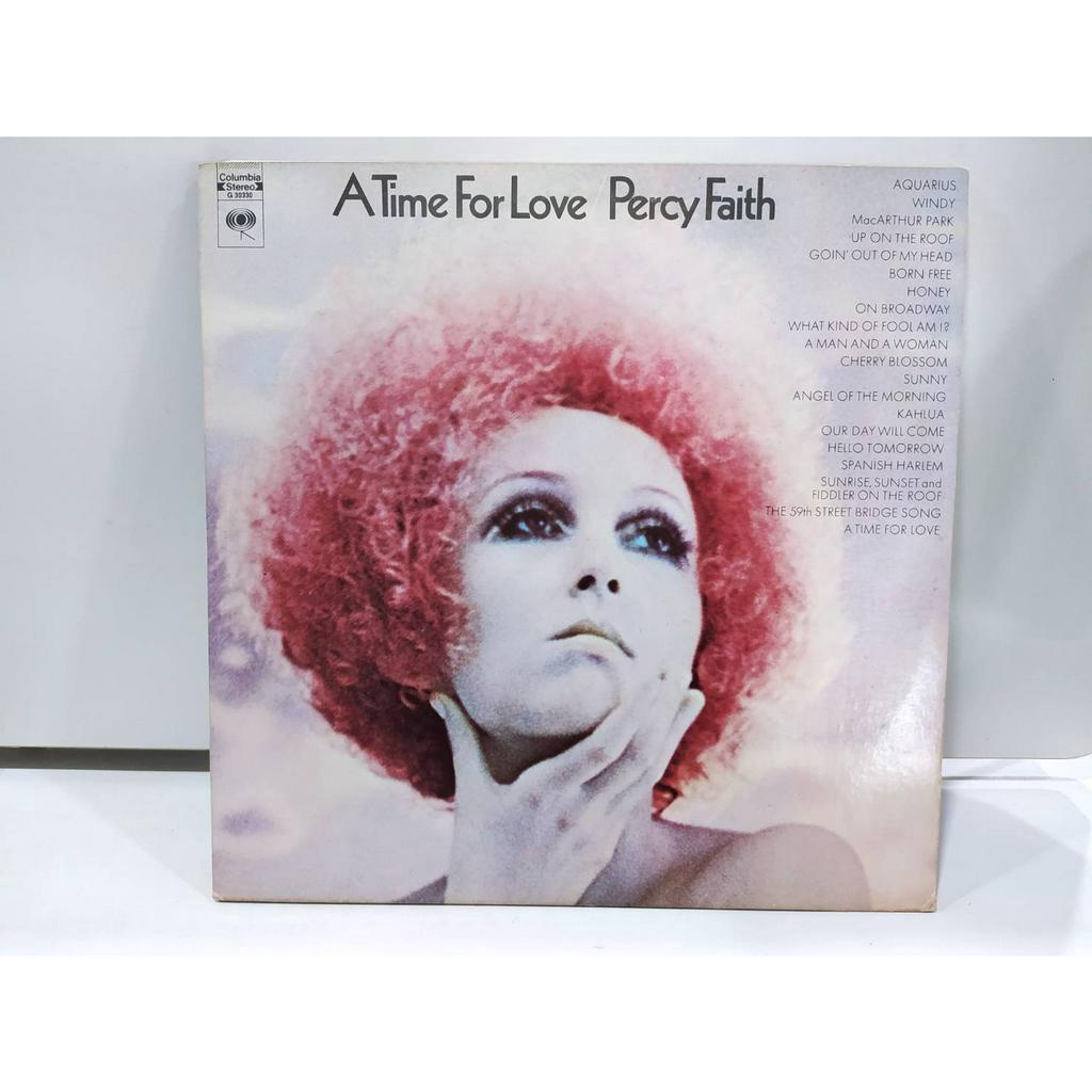 2lp Vinyl Records แผ่นเสียงไวนิล A Time For Love Percy Faith J14c117 Shopee Thailand