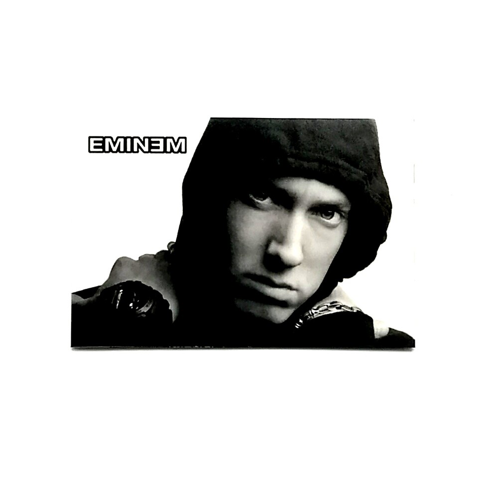 Eminem 1 Magnet fridge Rock Band Music Metal แผ่นแม่เหล็ก ติดตู้เย็น หนา 5มิล วงดนตรี ของขวัญของ ...