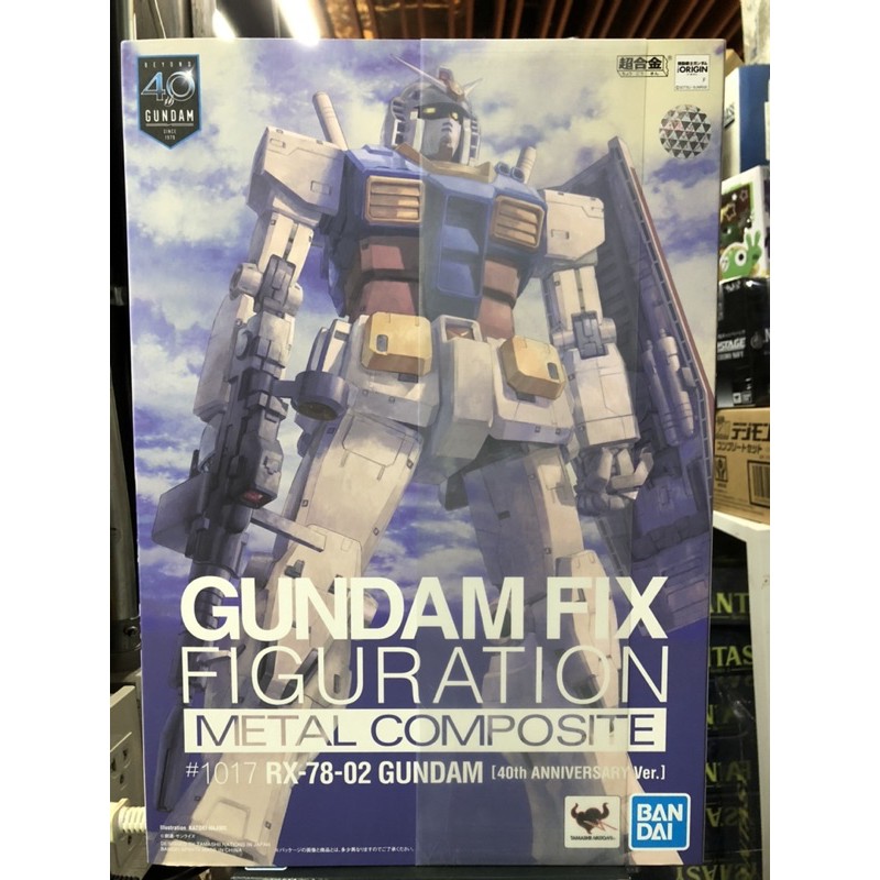 BANDAI GUNDAM FIX FIGURATION METAL COMPOSITE RX-78-02 GUNDAM (40th anniversary ver.) | Shopee ...