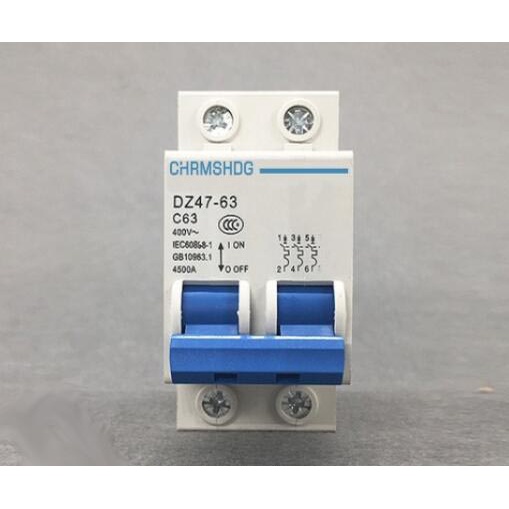 DZ47-63 6A 10A 16A 20A 25A 32A 40A 50A 63A 1P 2P 3P 4P AC 230V Or 400V Mini Circuit Breaker MCB ...