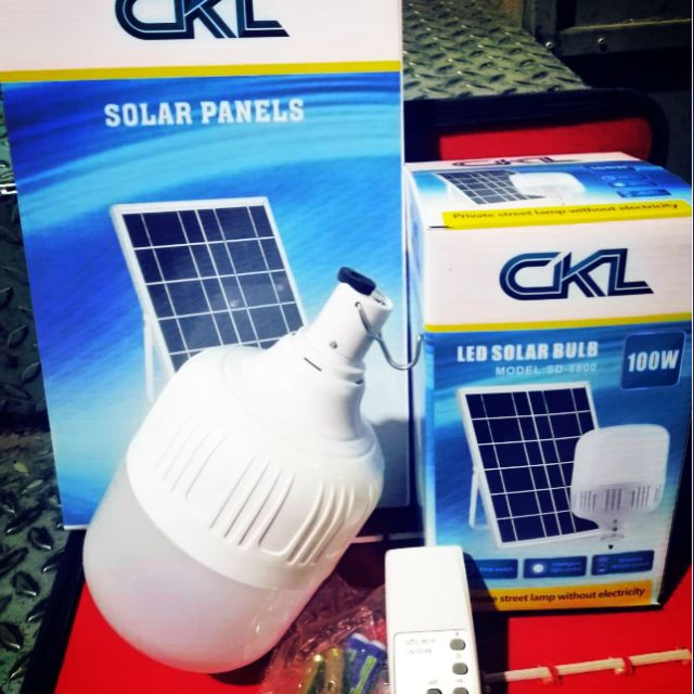 LED โซลาร์เซลล์ CKL SD-8800 100W | Shopee Thailand