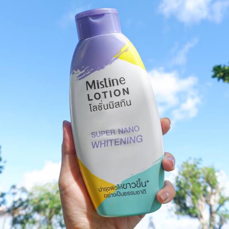 โลชั่นบำรุงผิวมิสทิน Mistine Super Whitening Lotion 250Ml. | Shopee ...