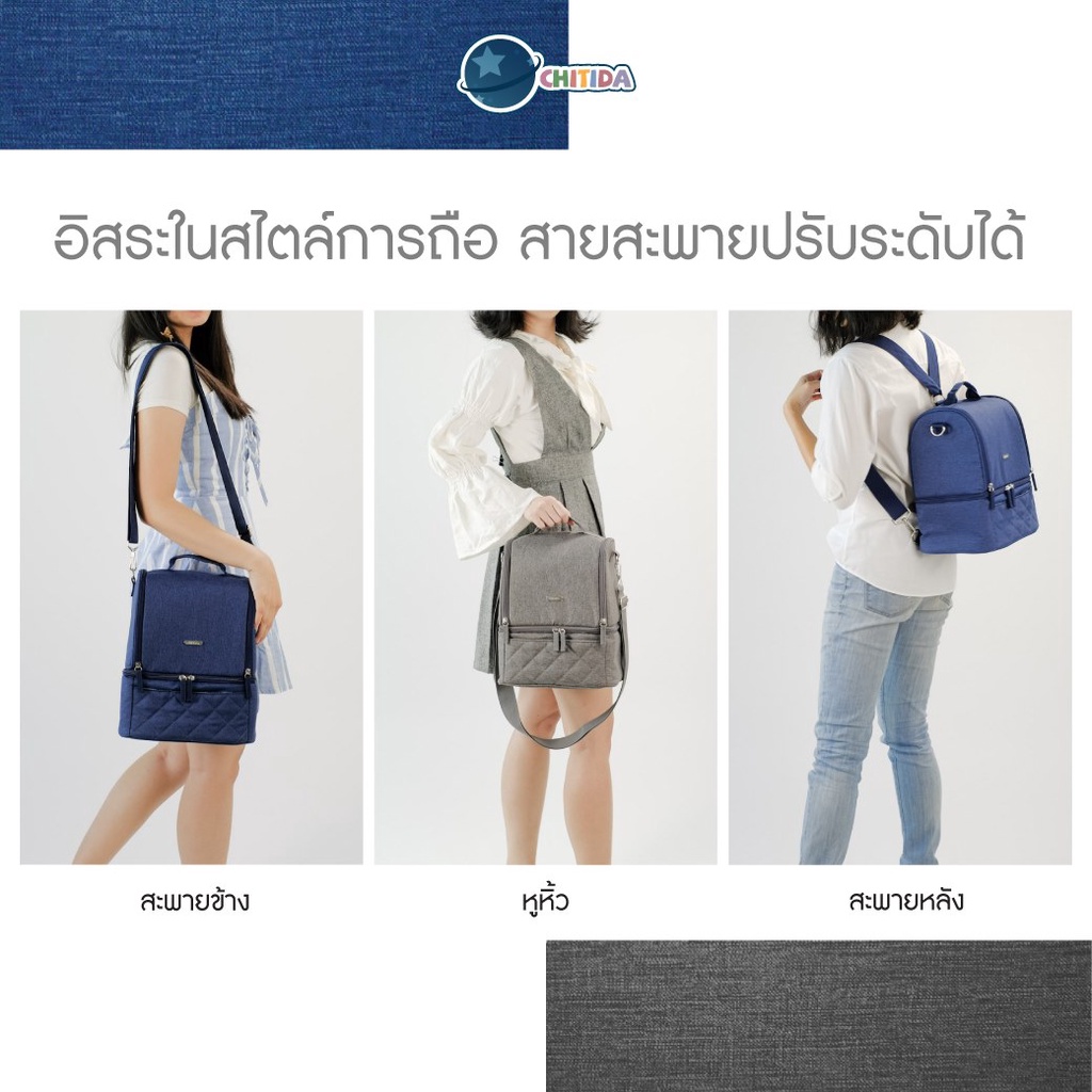 CHITIDA BAG กระเป๋าเก็บความเย็น รุ่น Vegas Cooler Backpack | Shopee ...