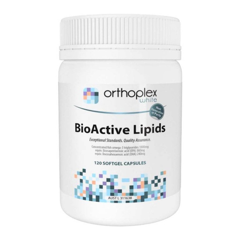 BioActive Lipids Fish Oil 1000 mg 120 Softgel caps 2x Strength นำเข้า ...