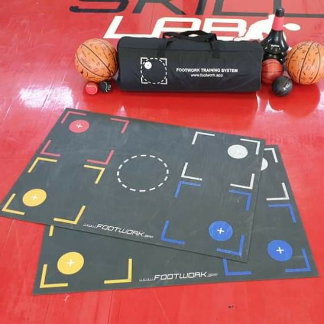 [PRE ORDER] Footwork Mat เเผ่นกันลื่นฝึกฟุตเวิร์ค | Shopee Thailand