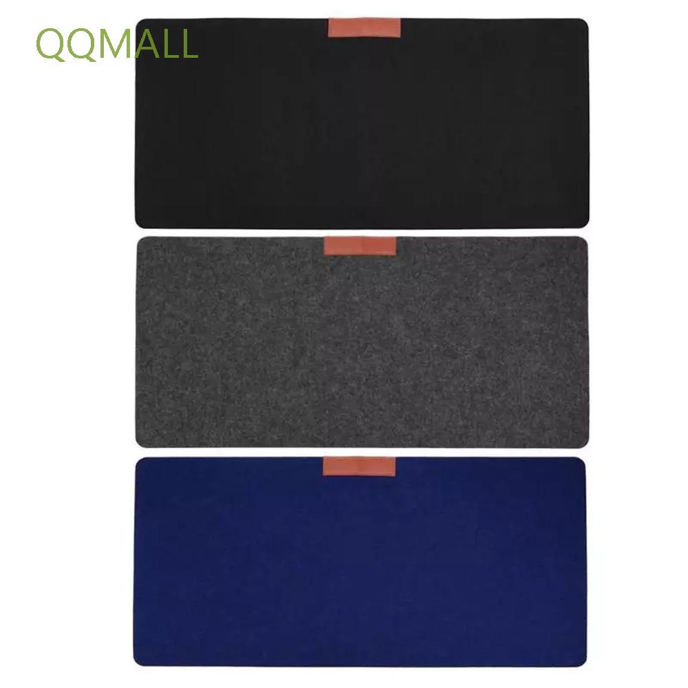 QQMALL Modern Wool Desk Mat Laptop Computer Desk Mat Felt Mouse Pad ...
