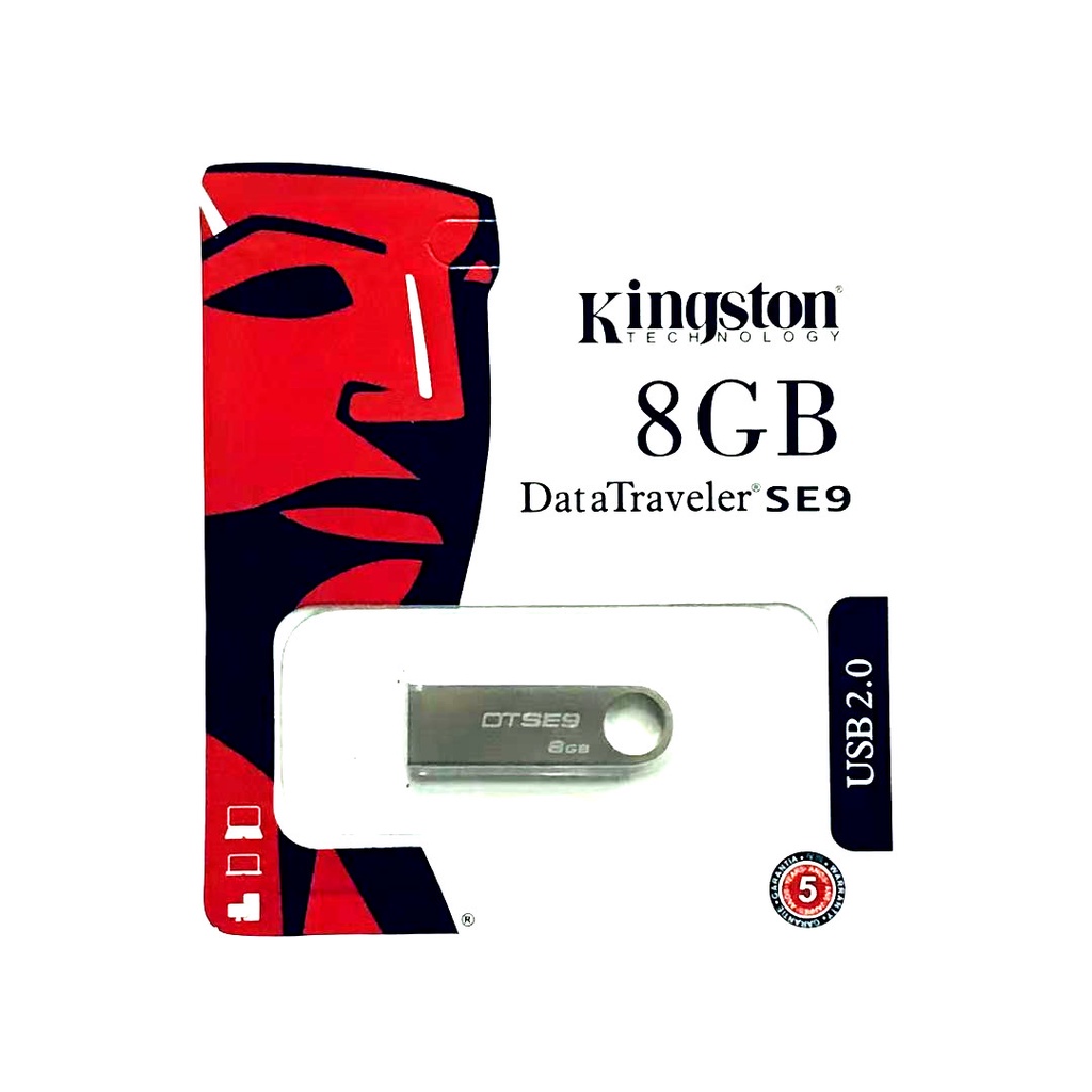 Original Kingston USB Data Traveler 8GB - 256GB Metal Waterproof USB 2.0 Flash Drive | Shopee ...