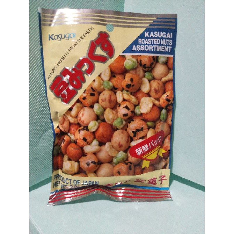 ถั่วรวมรส Kasugai roasted nuts assortment ขนมนำเข้า ของ Kasugai จากญี่ปุ่น | Shopee Thailand
