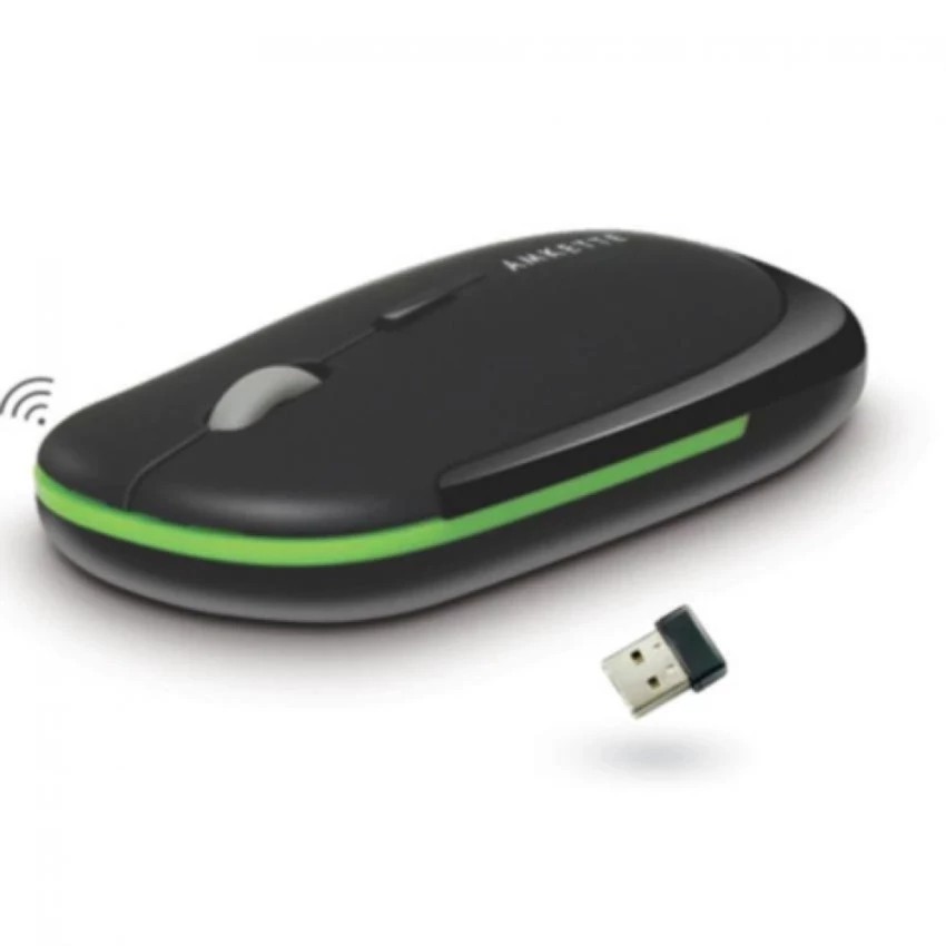 Mouse 2.4Ghz ไร้สาย เมาส์ออปติคอล เพรียวบาง | Shopee Thailand