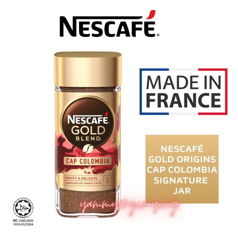 Nescafe Gold Blend Cap Colombia Fruity & Delicate เนสกาแฟ โกลด์ เบลนด์ ...