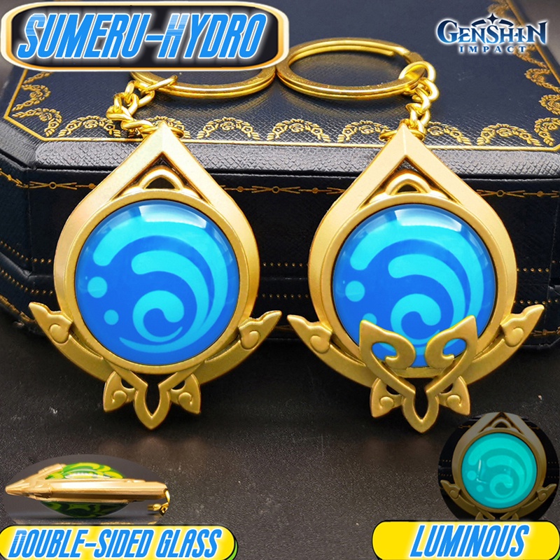 Genshin Impact Sumeru Mondstadt Liyue Inazuma Snezhnaya Vision พวงกุญแจ ...