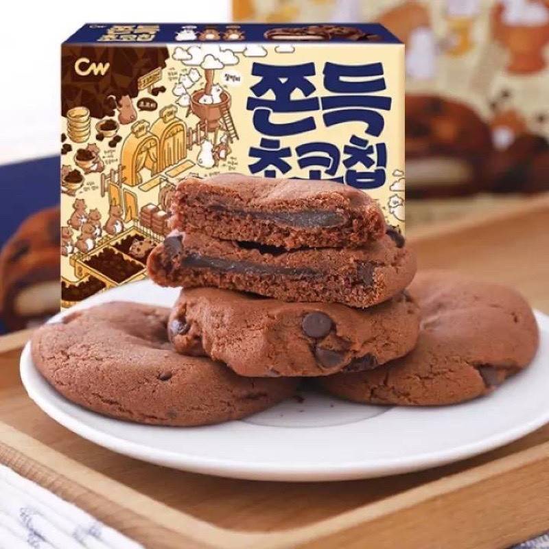 [พร้อมส่ง] Tokpokki Korean Chocochip 5P คุกกี้ต๊อก เกาหลี (1 กล่อง / 5 ...