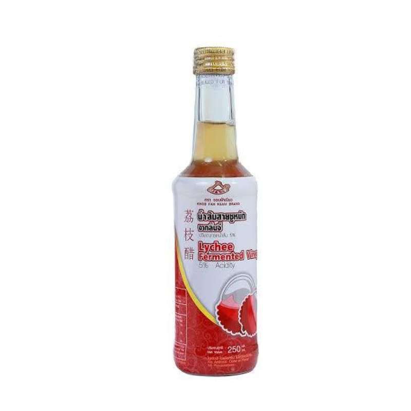 น้ำส้มสายชูหมักจากลิ้นจี่ ขอบฟ้าเขียว Lychee Fermented Vinegar ขนาด ...
