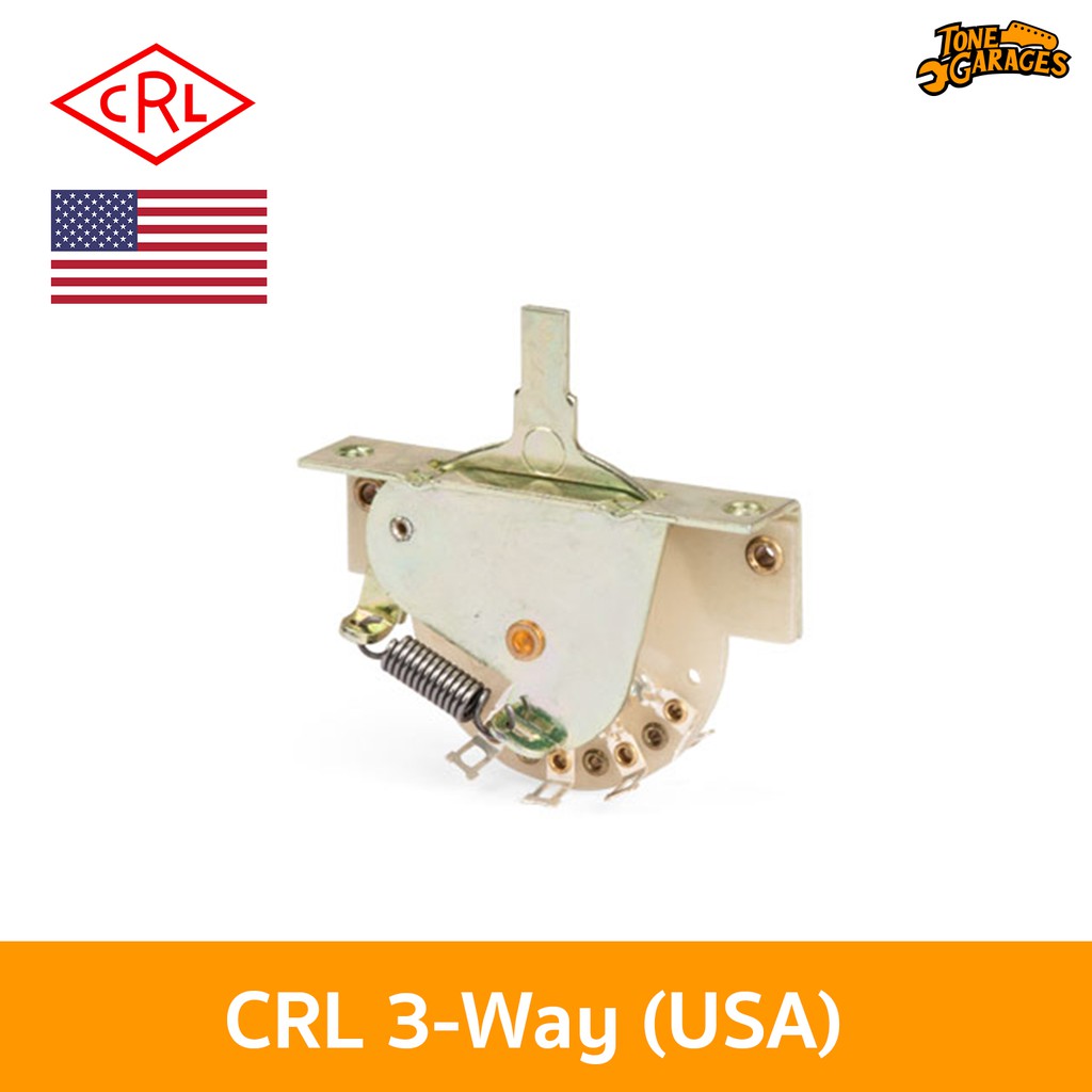 CRL 3 Way Pickup Selector Switch สวิตช์กีต้าร์ไฟฟ้า USA แท้ | Shopee ...