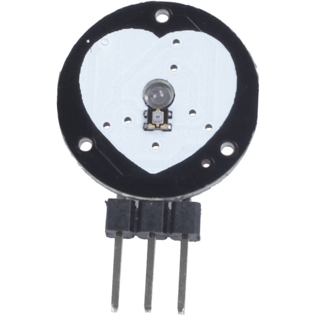 โมดูลวัดการเต้นของหัวใจ Pulse heart rate sensor compatible with bio ...