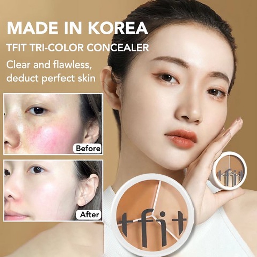 Tfit Cover Lip Pro Concealer 15g คอนซีลเลอร์ปกปิดริ้วรอยเบลอรูขุมขนเพิ่มมิติให้การแต่งหน้าดูดี ...