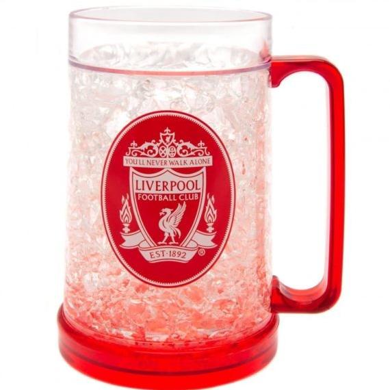 Liverpool FC FREEZER MUG CR, Glass LFC, GIFT, OFFICIAL PRODUCT! 2605 ...