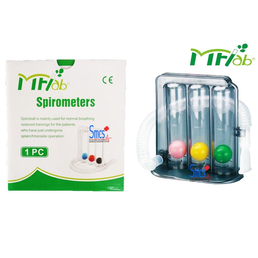 เครื่องเป่าบริหารปอด ( Tri-Ball Incentive Spirometer) | Shopee Thailand