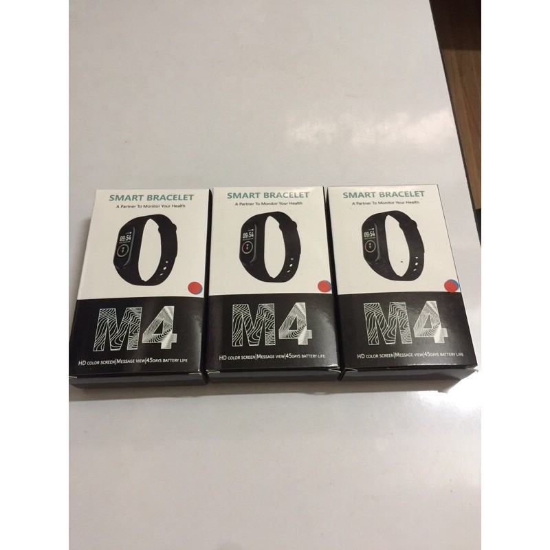 Smart watch M4 สีแดง นาฬิกาสำหรับออกกำลังกาย | Shopee Thailand